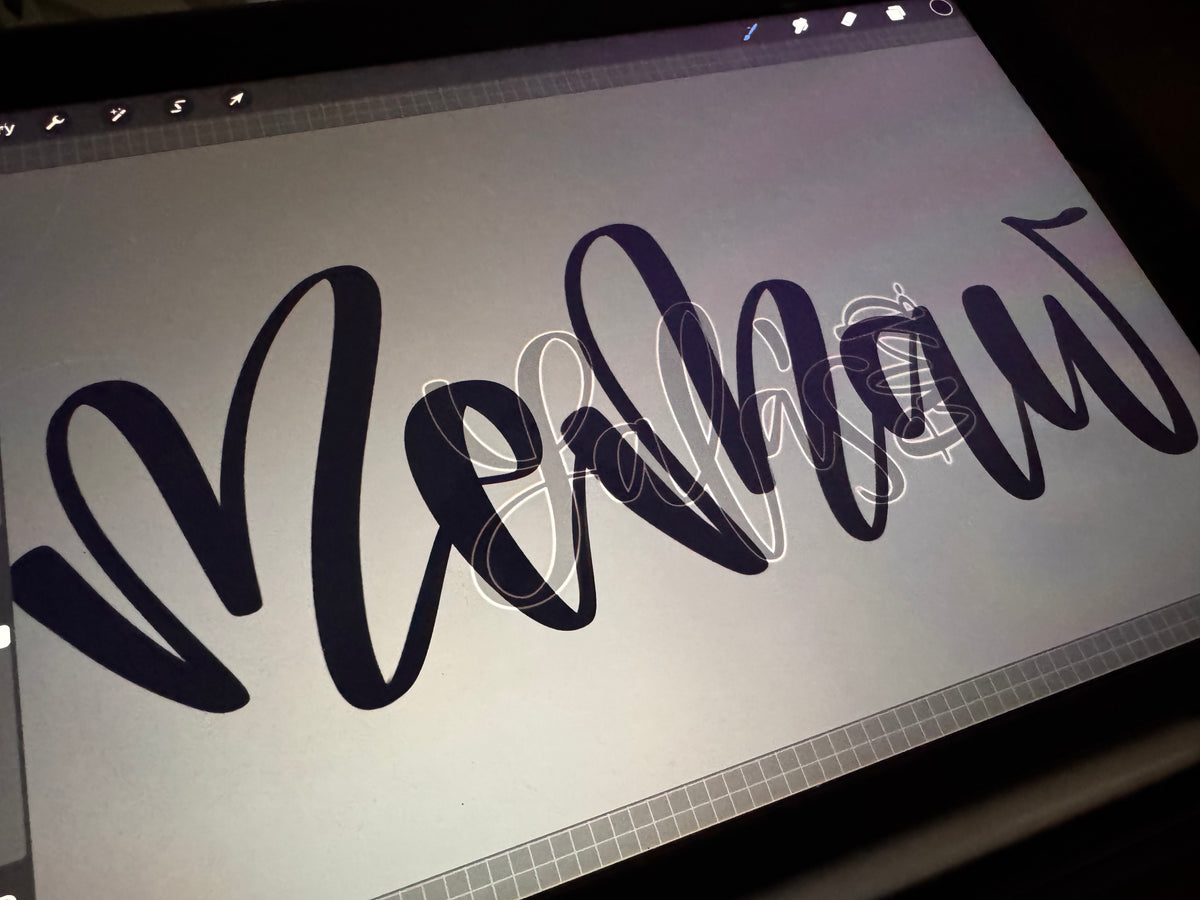 MeMaw *Add On* Embroidery Design - Hand Lettered By LaLa's ...