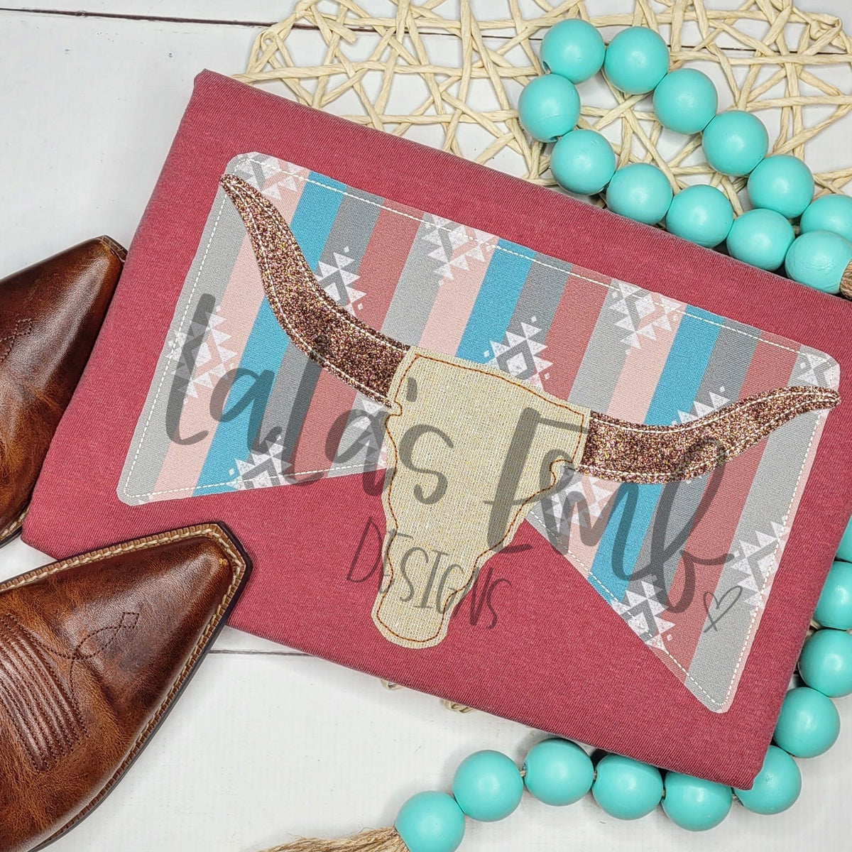 Longhorn Warning Applique Design – Lalasembroiderydesigns