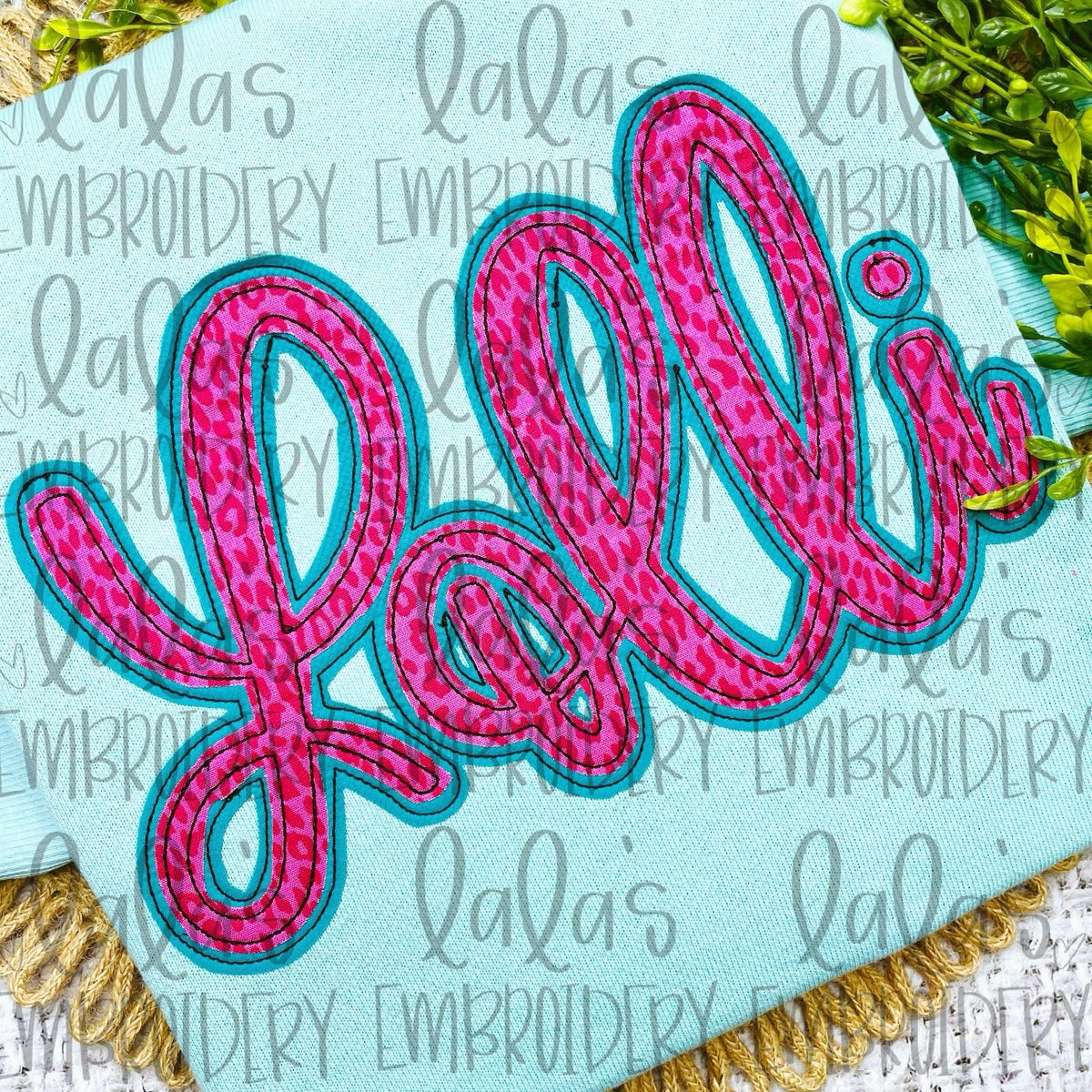 Lolli Double Stack Applique Design – Lalasembroiderydesigns